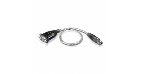 Cablu adaptare Aten USB - Serial RS-232, 35cm
