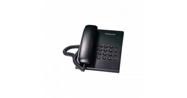 Telefon Fix Panasonic KX-TS500RMB, black