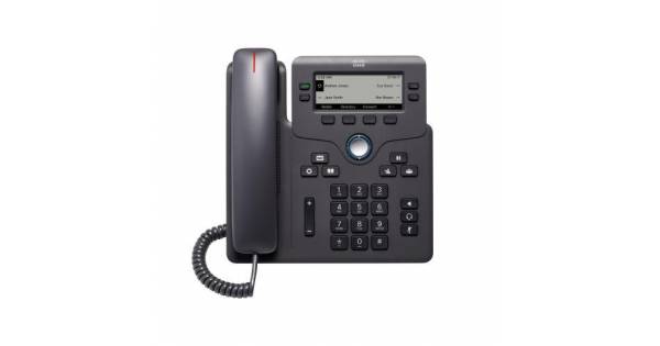 Telefon IP Cisco 6861, 4 Lini, Black