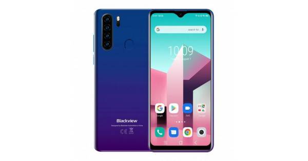 Telefon mobil Blackview A80 Plus Dual SIM, 64GB, 4GB RAM, 4G, Blue
